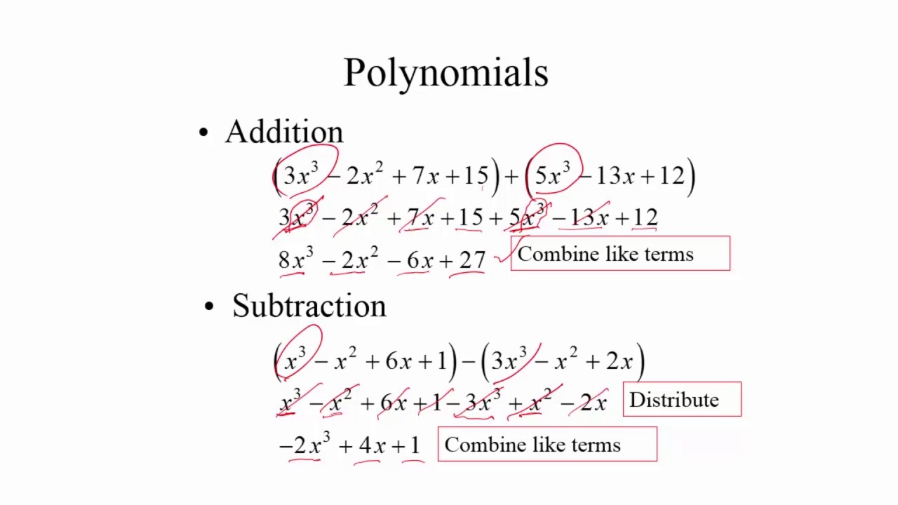 ECON 2070 - 1.2 Polynomial in One Variable - YouTube