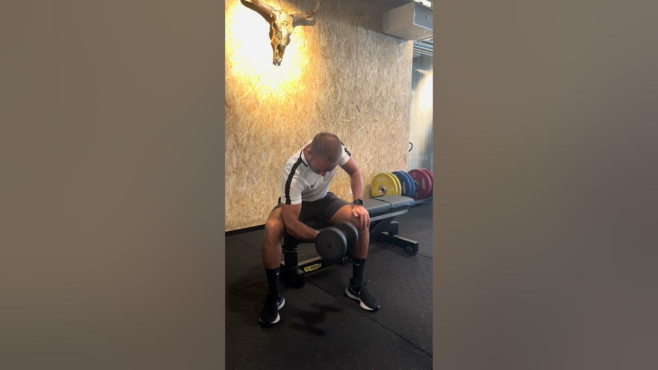 Curl concentrato con manubrio - YouTube