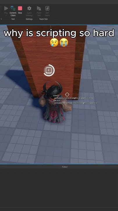 why is scripting so hard 👹😭 #roblox #shorts - YouTube