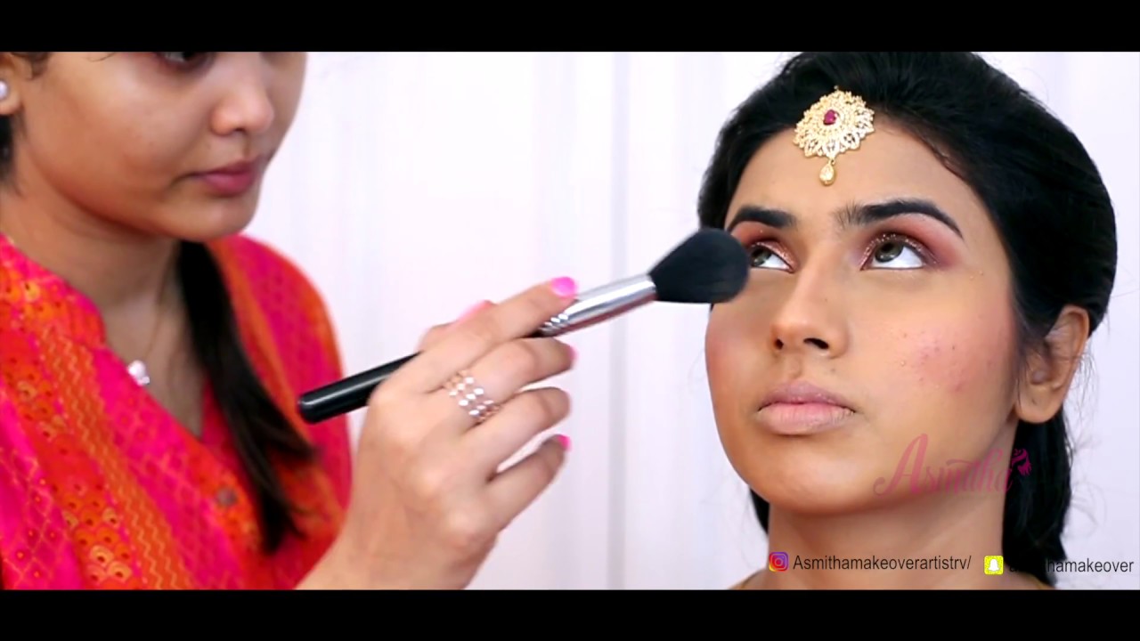 South Indian Bridal Makeup | Asmitha Makeover Artistry - YouTube