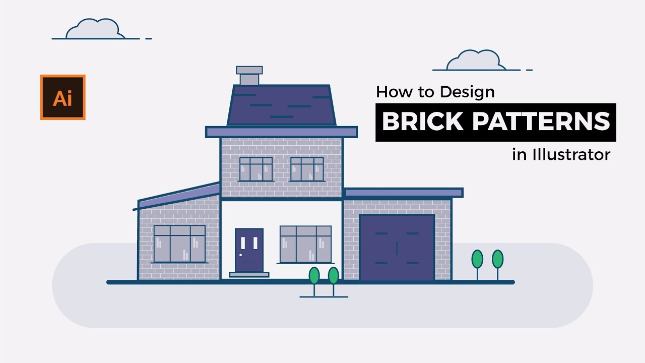 Brick Pattern in Adobe Illustrator CC 2018 - YouTube