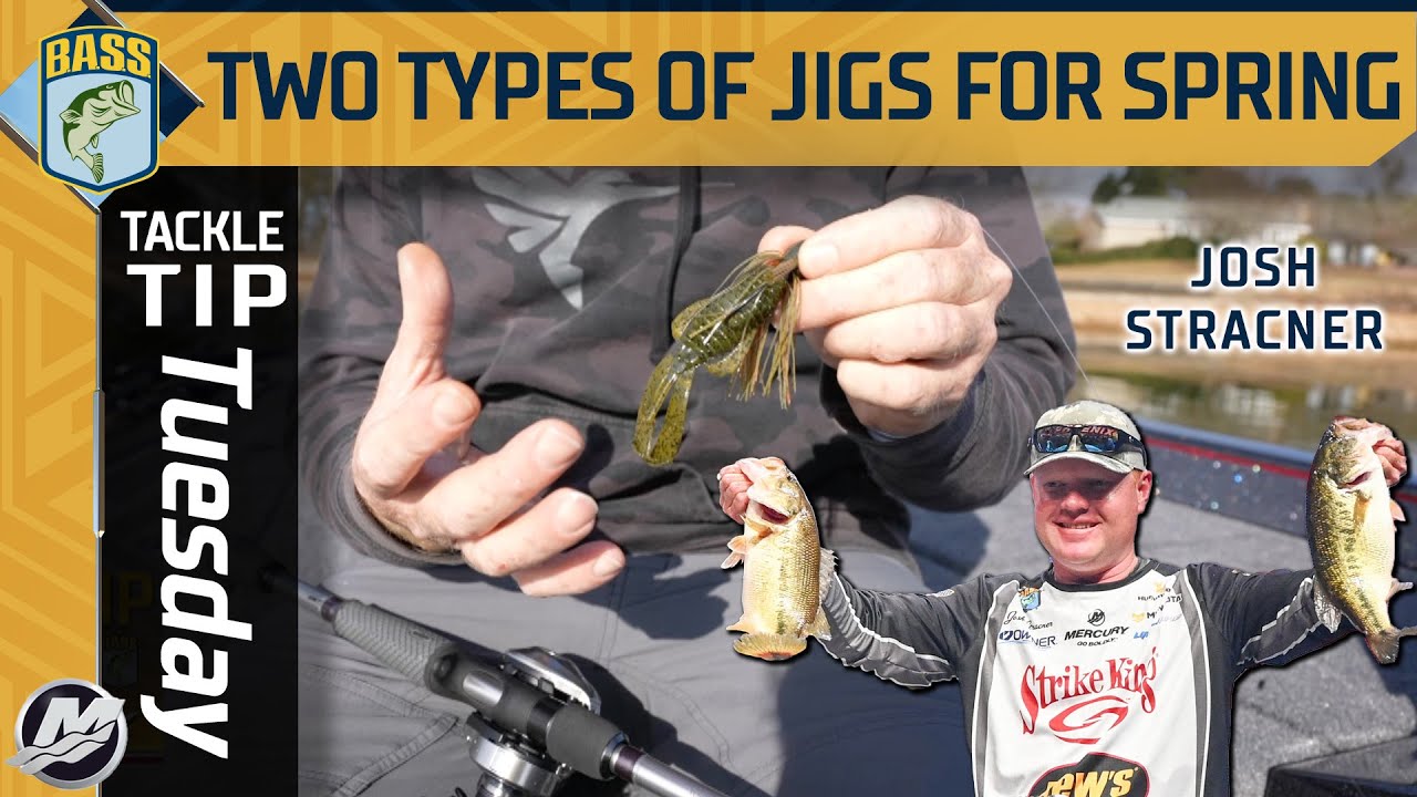 Two types of jig trailers for early spring fishing - YouTube
