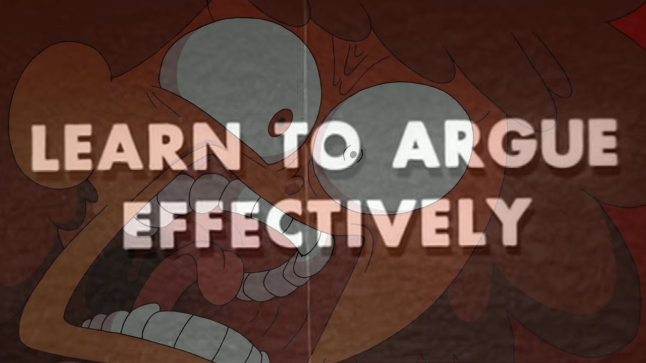 Quick React: "Learn To Argue Effectively" - YouTube