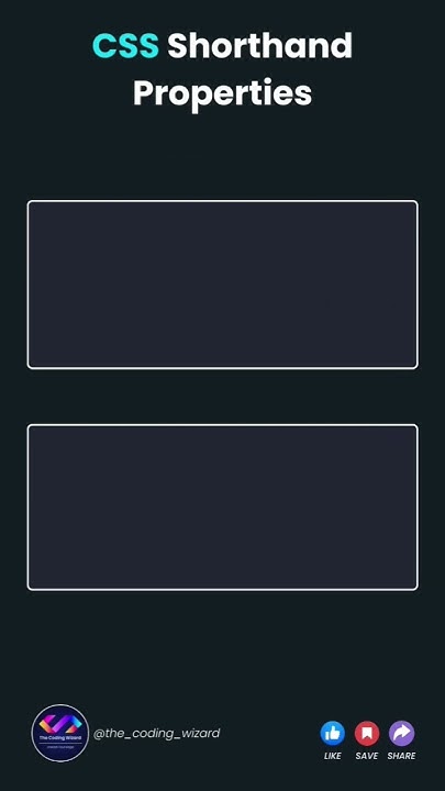 Css Shorthand Properties Frontenddevelopment Coding Css Webdevelopment Youtube