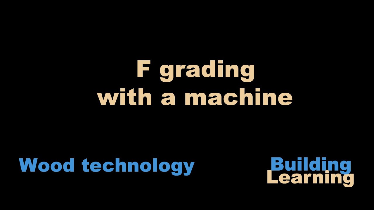 F grading with a machine - YouTube