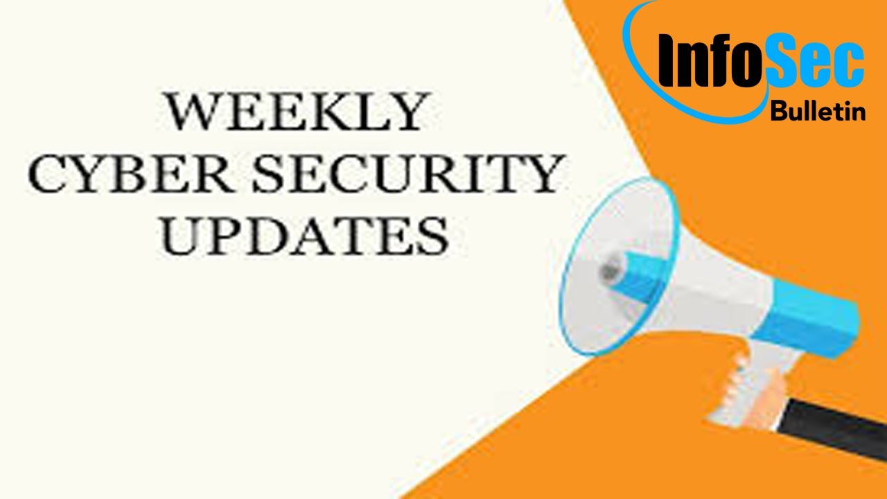Cyber security update for last week. - YouTube