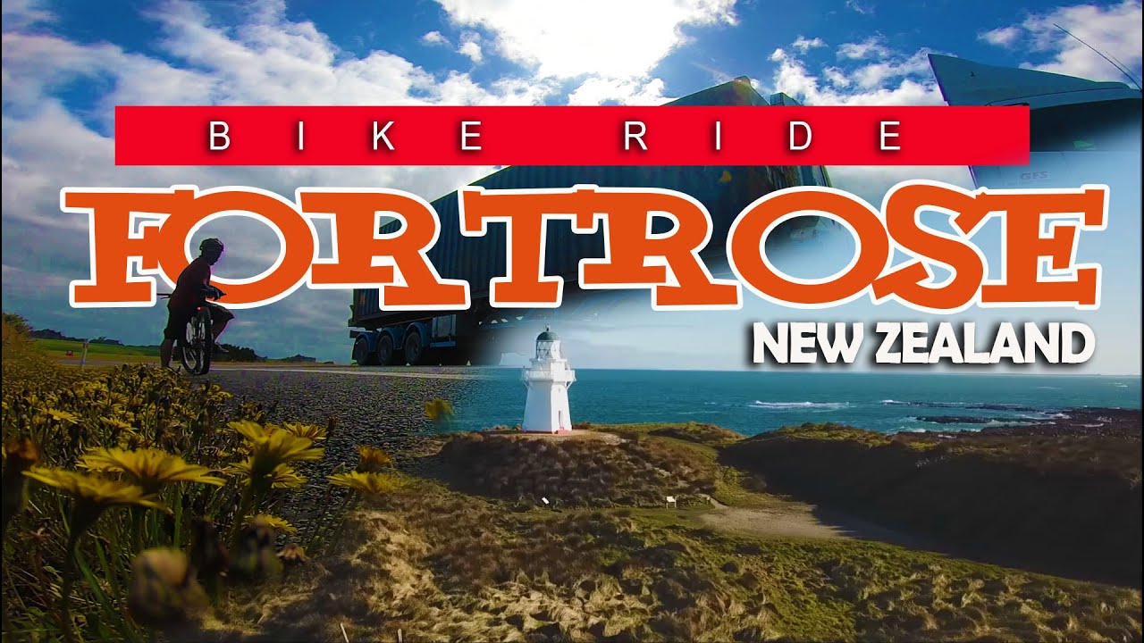 BIKE RIDE SA FORTROSE NEW ZEALAND - YouTube