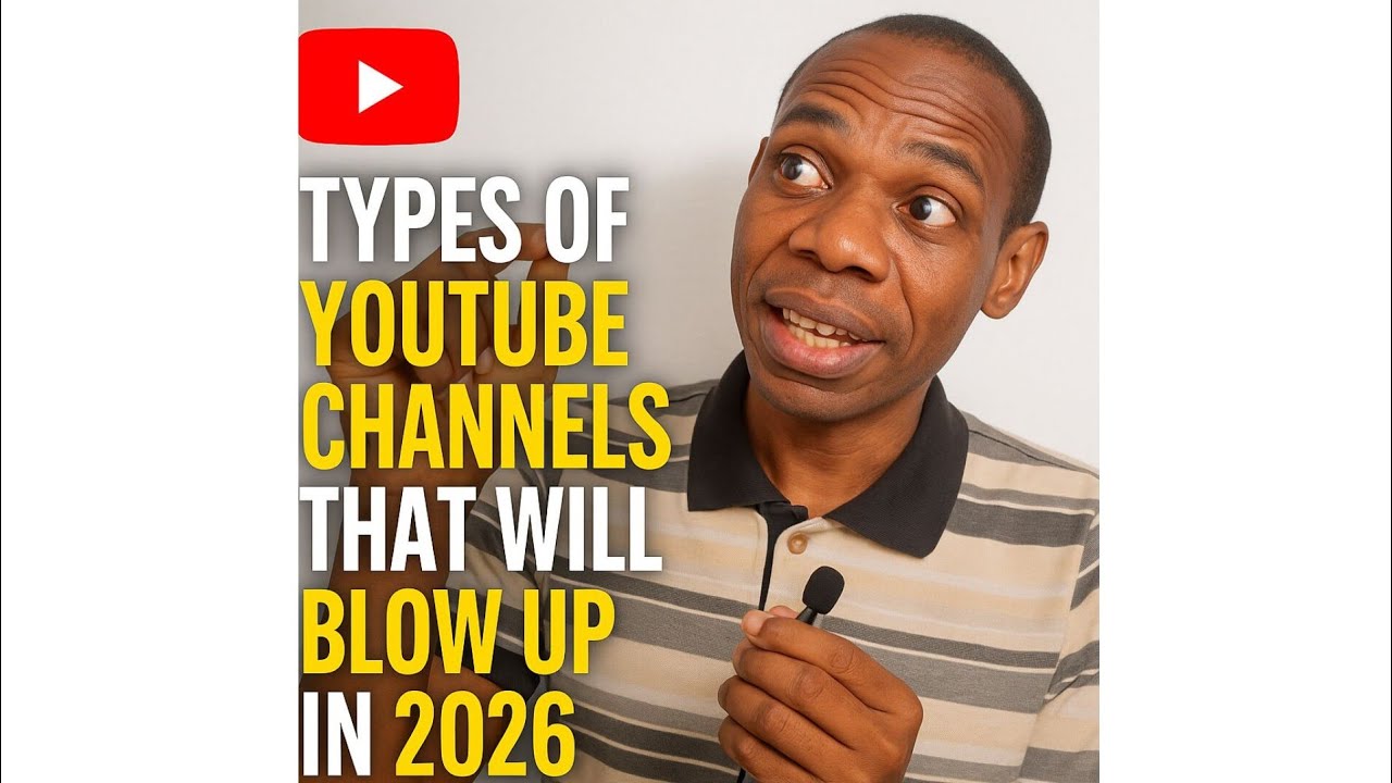 YouTube Channels That Will Blow Up in 2026: Be Real, Show Your Face ...