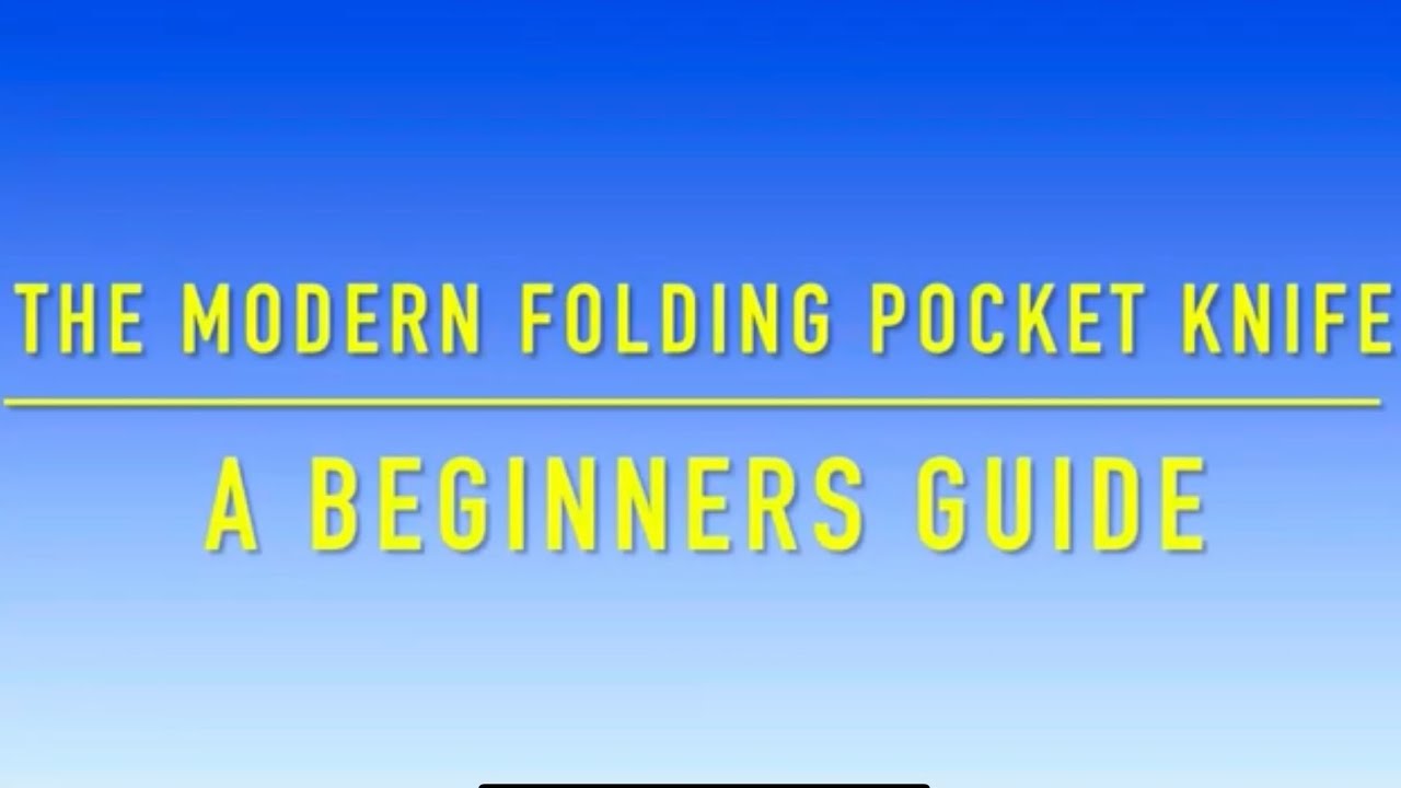 WE Banter, The Modern Folding Liner Lock: A beginners guide #knife # ...