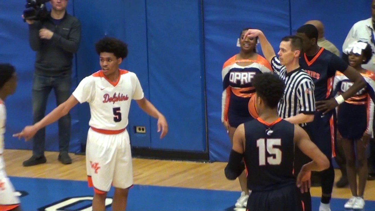 3] OPRF Huskies@Whitney Young Dolphins Varsity Basketball ...