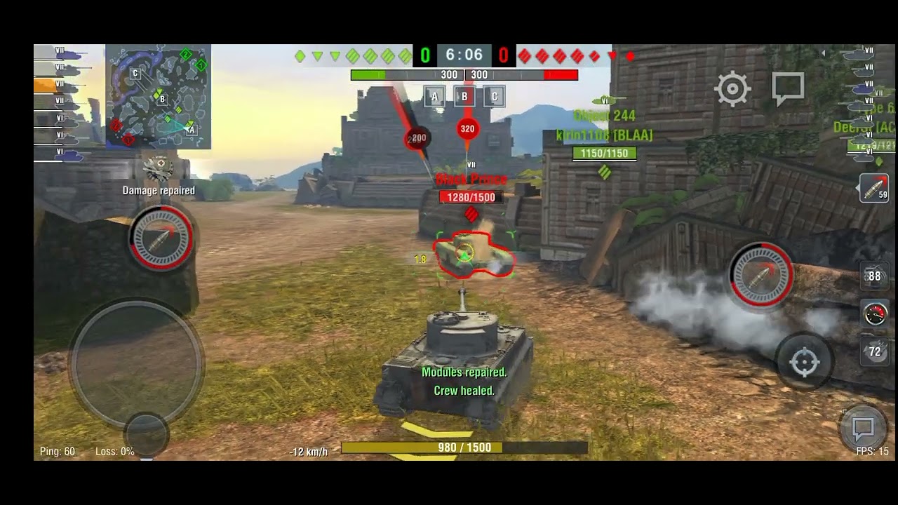 world Of Tank Blitz mobile | how to surprise enemy part 2 - YouTube