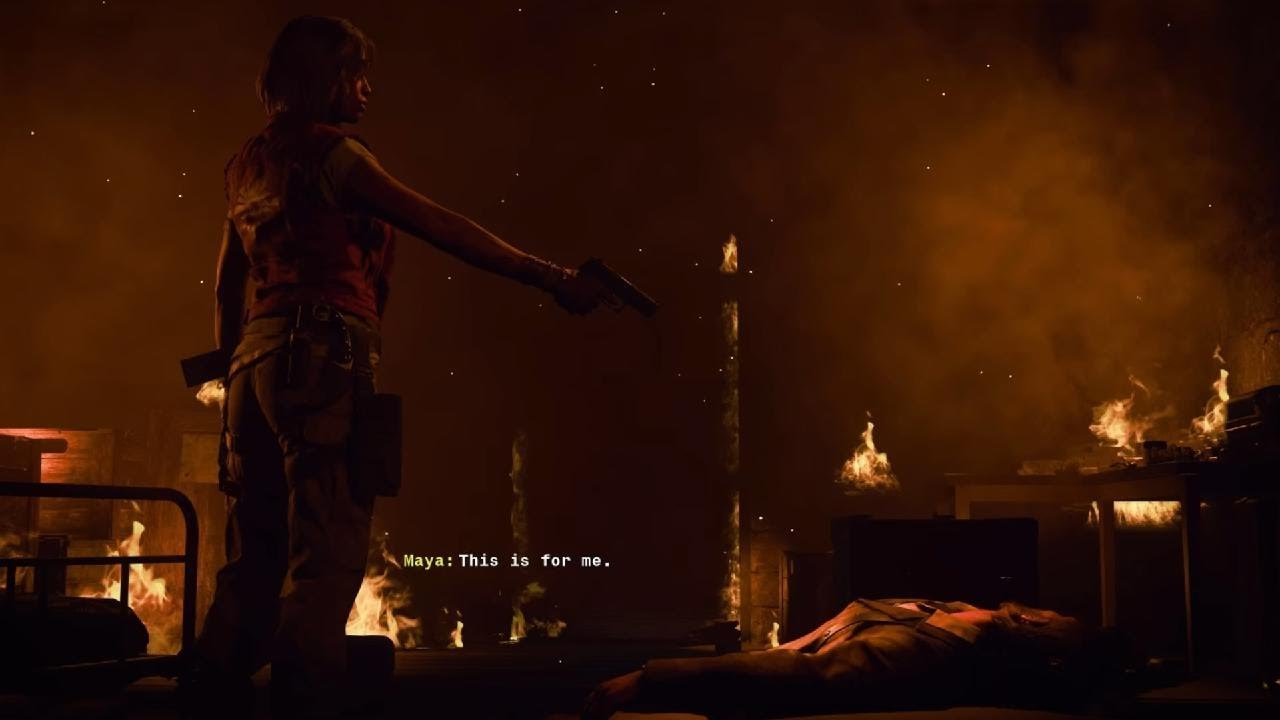 Call of Duty Citadelle Des Morts Secret Maya Cutscene - YouTube