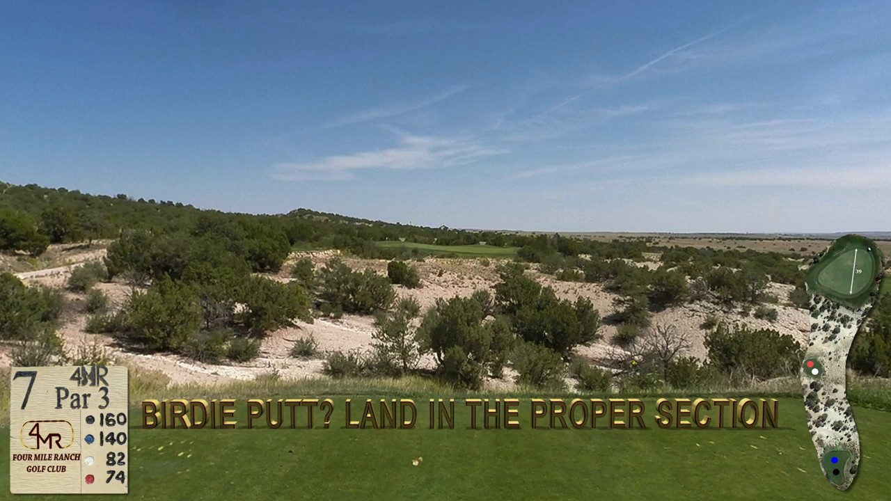 7th Hole - Four Mile Ranch Golf Club - YouTube