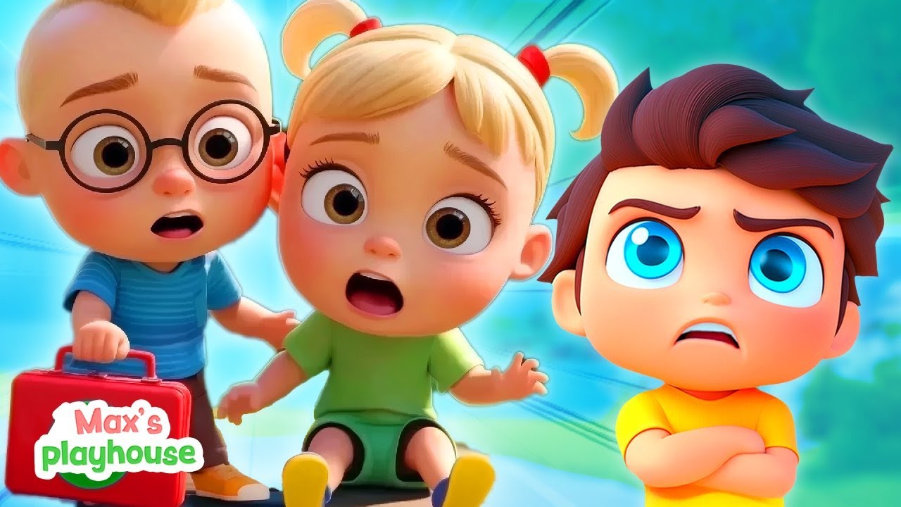 The Boo Boo Song + Funny Kids Songs | Max's Playhouse - YouTube