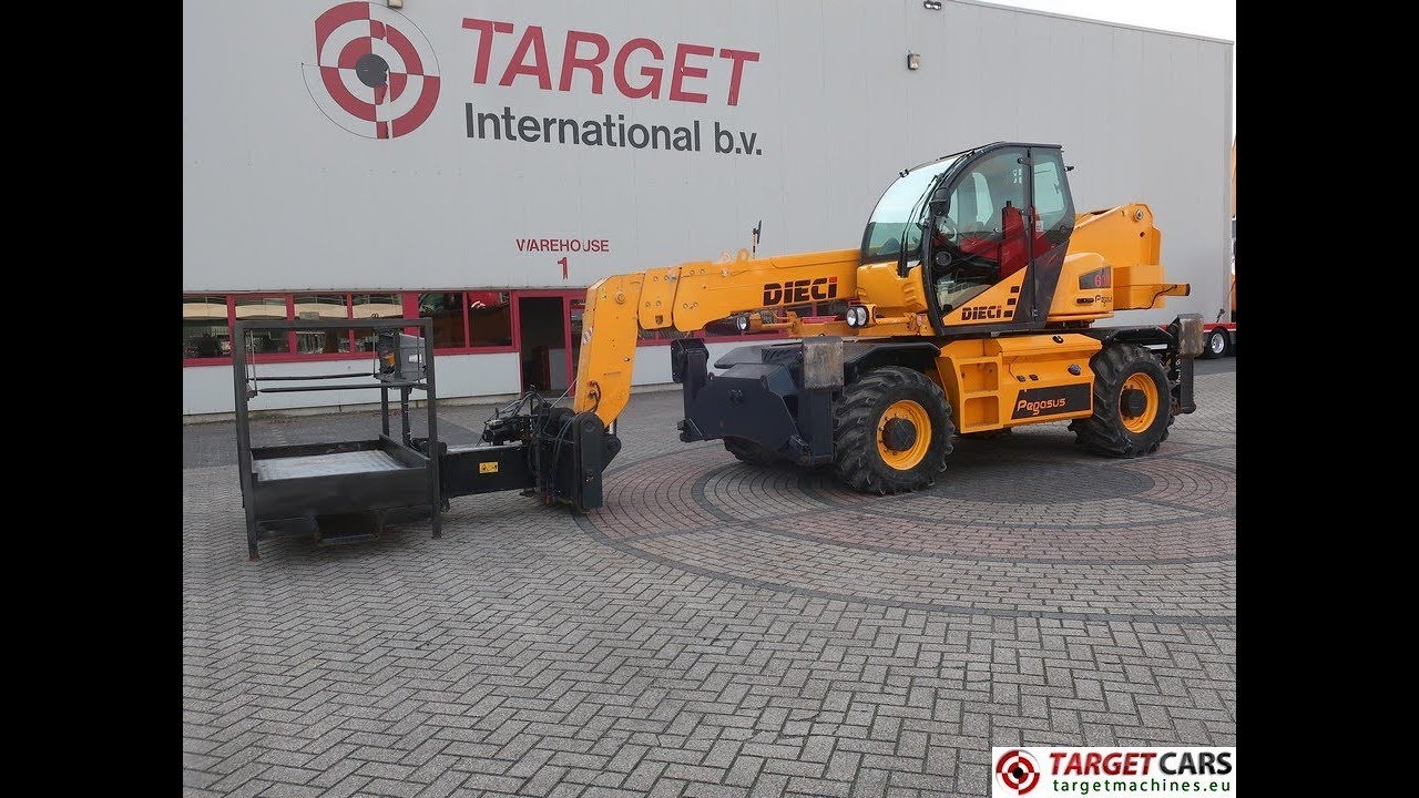 778264 DIECI PEGASUS 60.16 ROTATION 4x4x4 TELEHANDLER 15.7M 6000KG 2016 ...