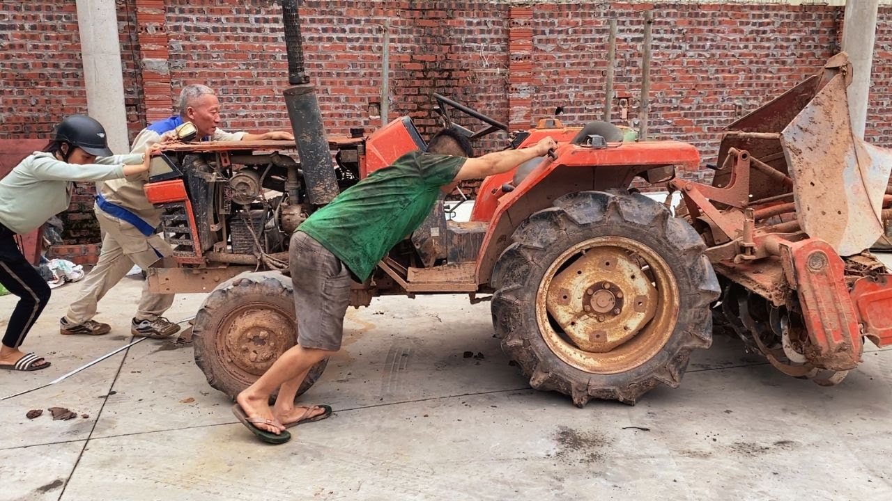 Full Restoration Antique KUBOTA Tractor // Fully Restore and Repair ...