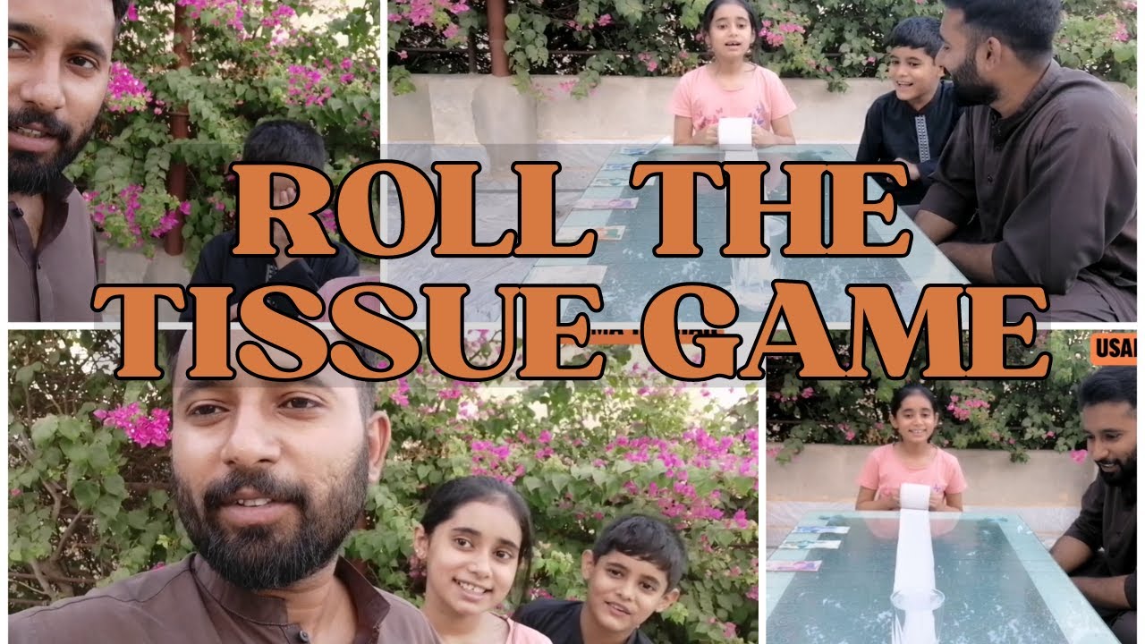 Roll the Tissue Game | Funny Challenge😂 - YouTube