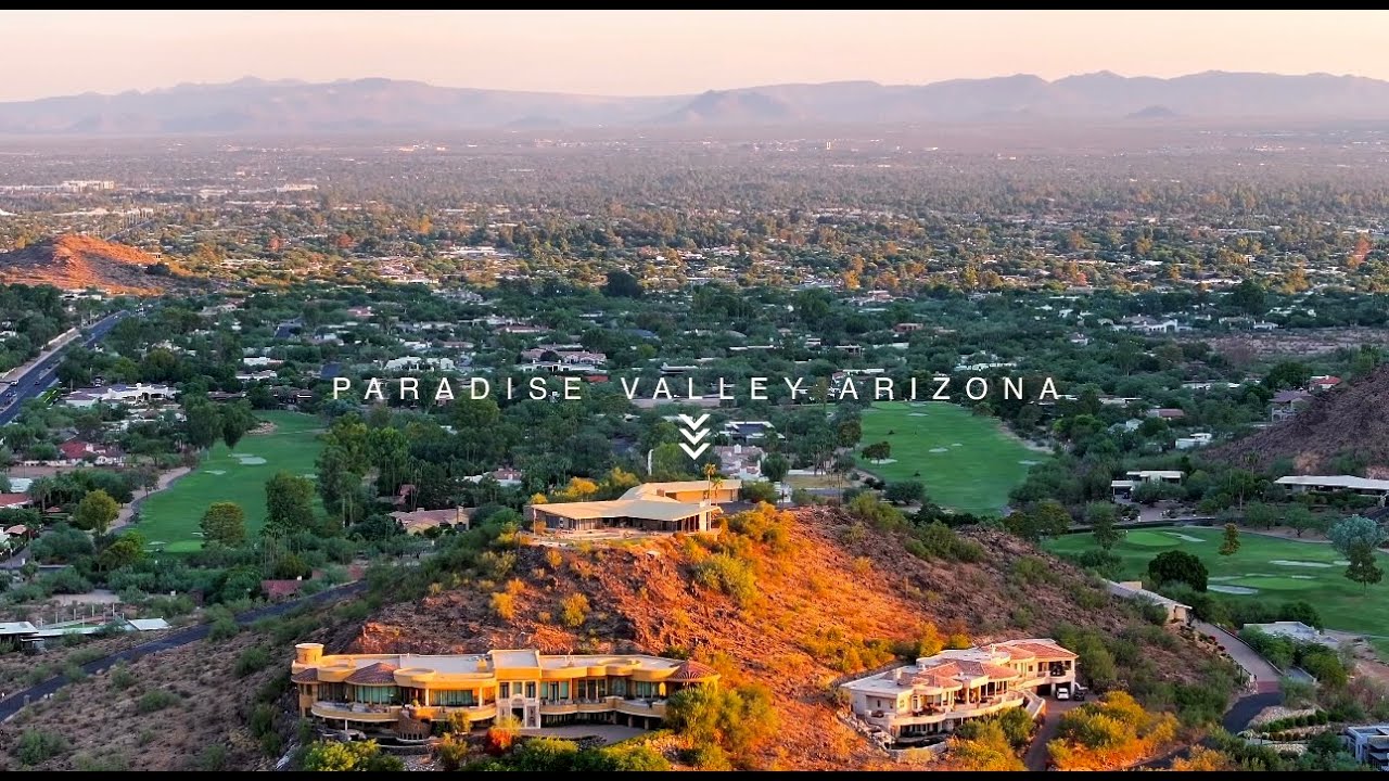Stunning Drone Footage of Paradise Valley Arizona - YouTube