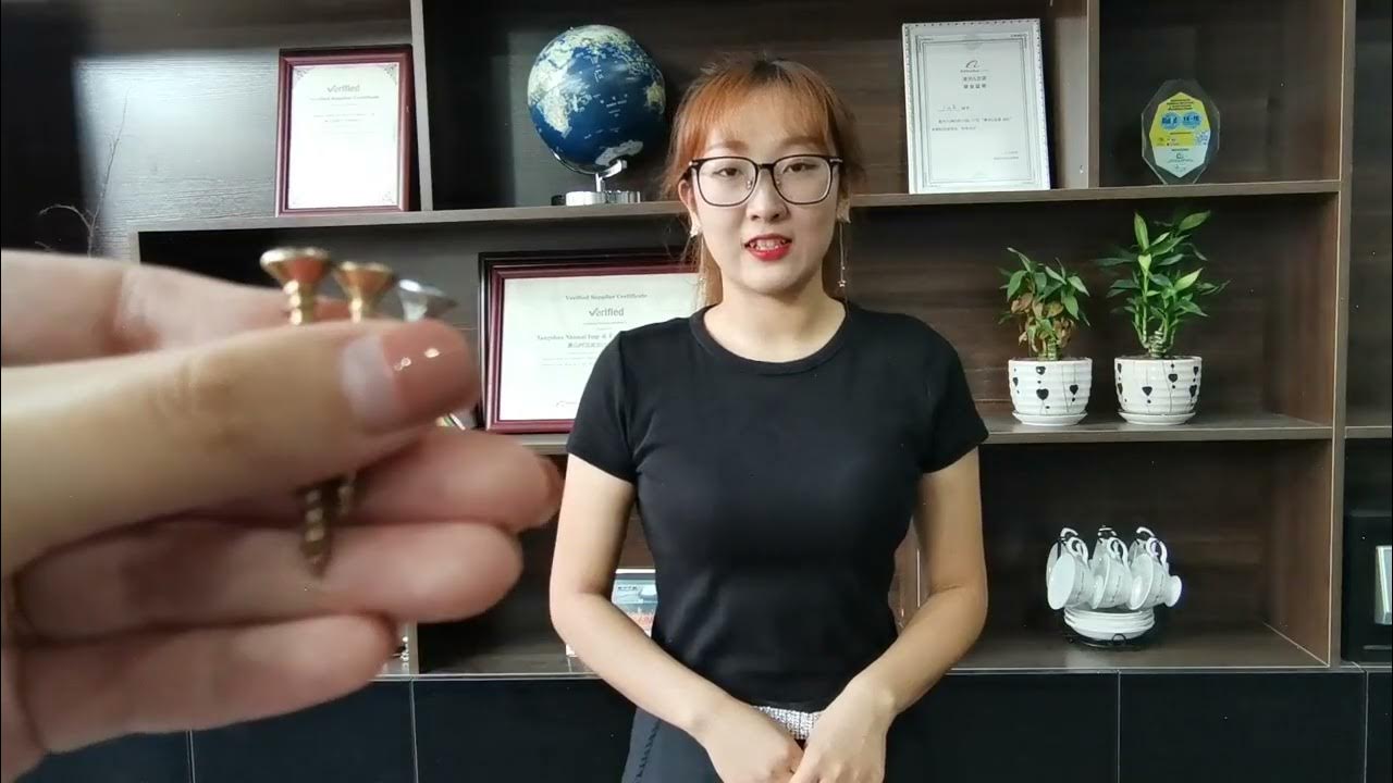 Zinc Countersunk MDF Chipboard Screw (DIN7505)-id8 - YouTube