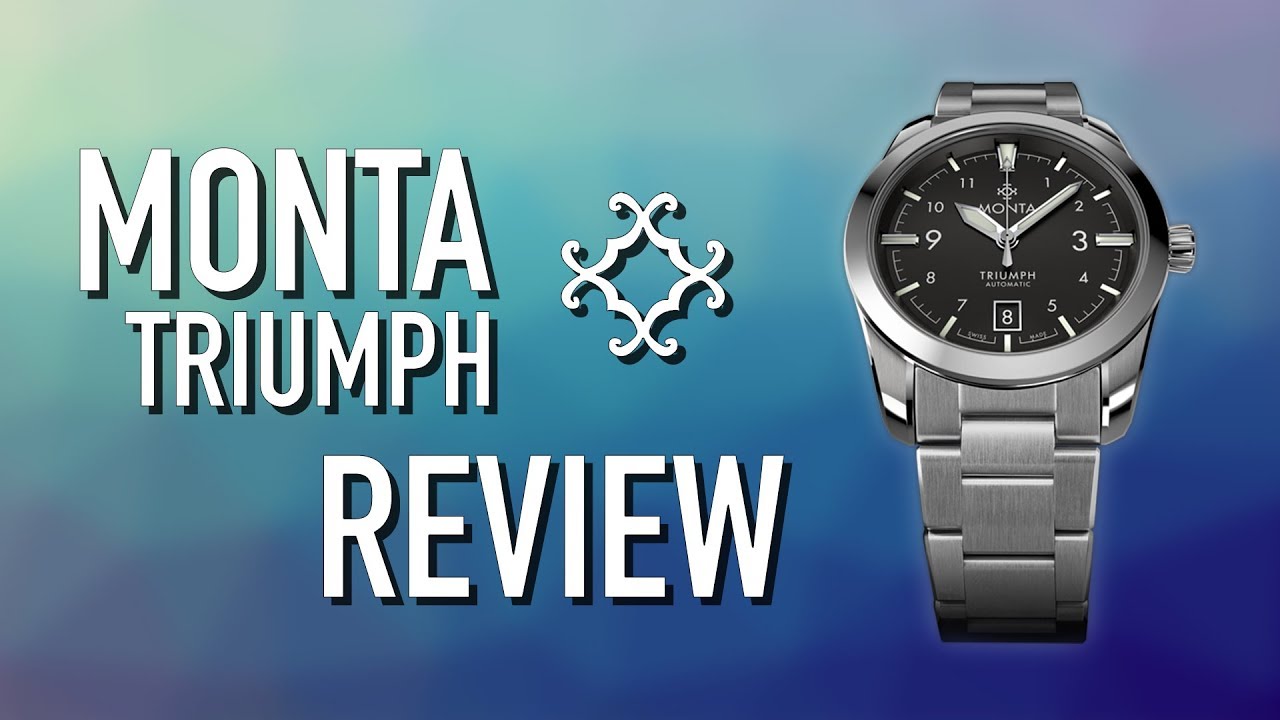 Monta Triumph Field Watch Review - YouTube