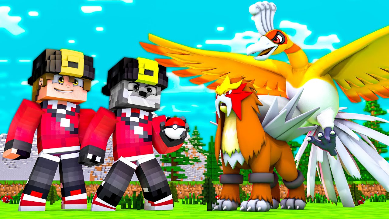 Minecraft : Pokémon Gold #4 - MISSÃO DO HO-OH SHINY E POKÉMON INICIAL ...