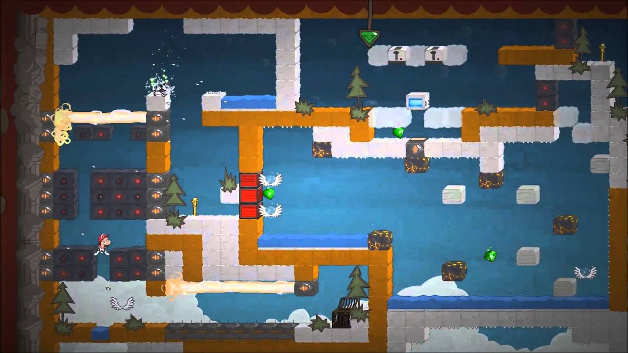 Let's Play BattleBlock Theater (part 3 - Mario tiem) - YouTube