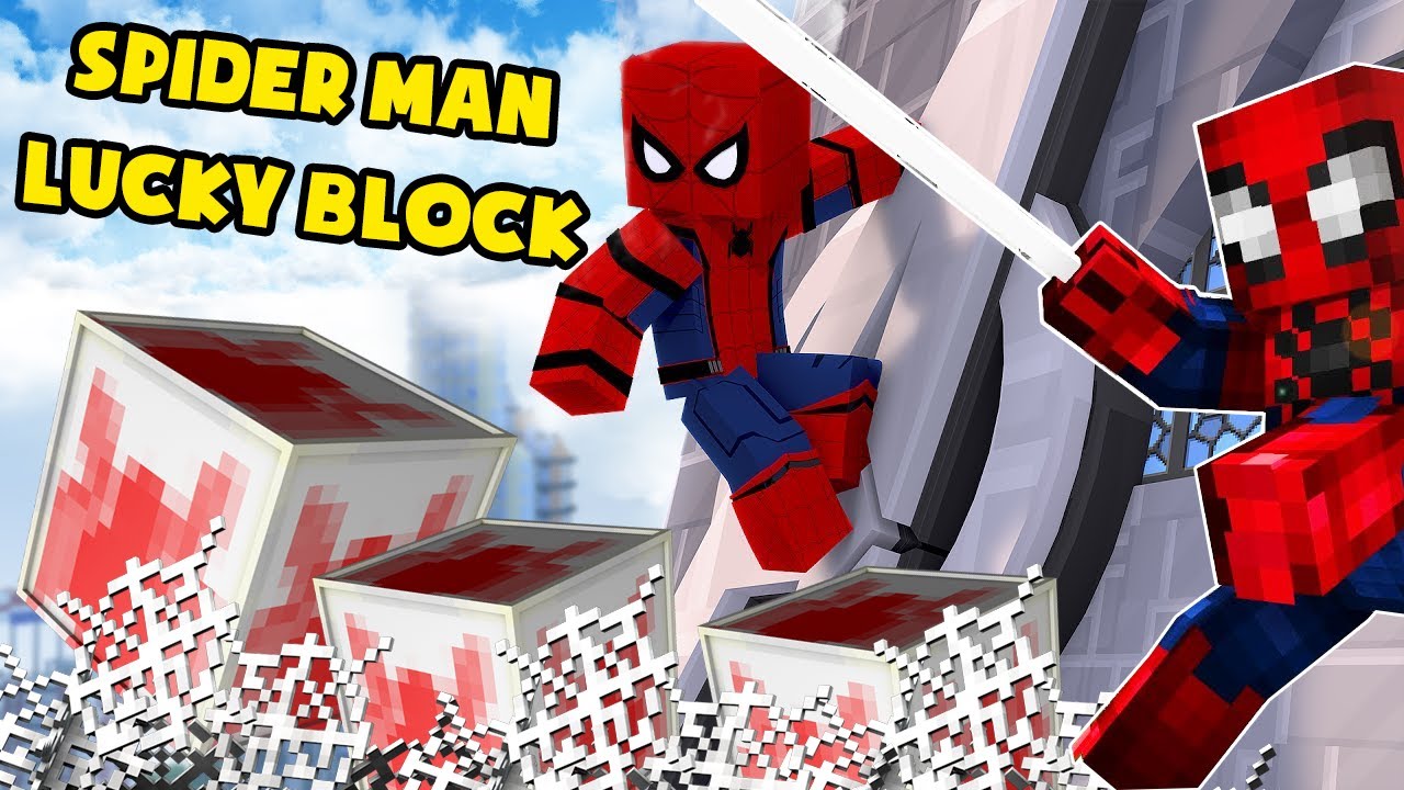 THỬ THÁCH 24H TÌM SET ĐỒ VIP NHẤT CỦA SPIDER MAN TRONG MINECRAFT ...