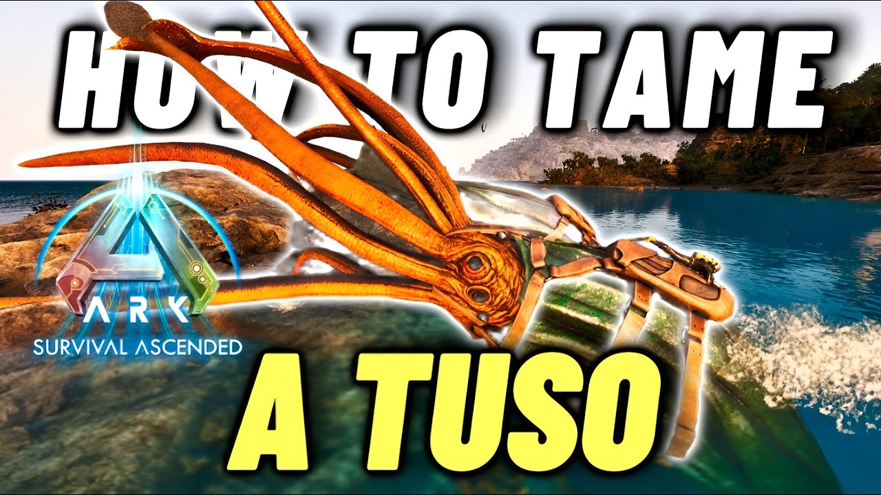 How To Tame A Tuso, Ark Survival Ascended (Trap Guide) - YouTube