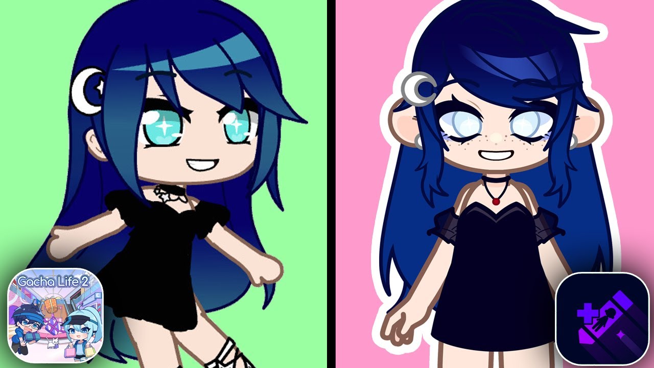 EL OC DE ROSY CLOZY EN GACHA VTUBER APP - YouTube