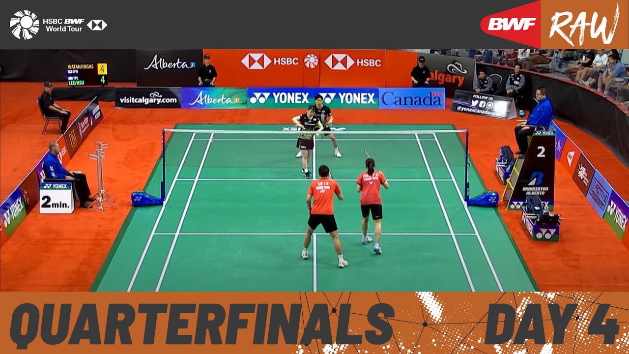 YONEX Canada Open 2023 | Day 4 | Court 2 | Quarterfinals - YouTube