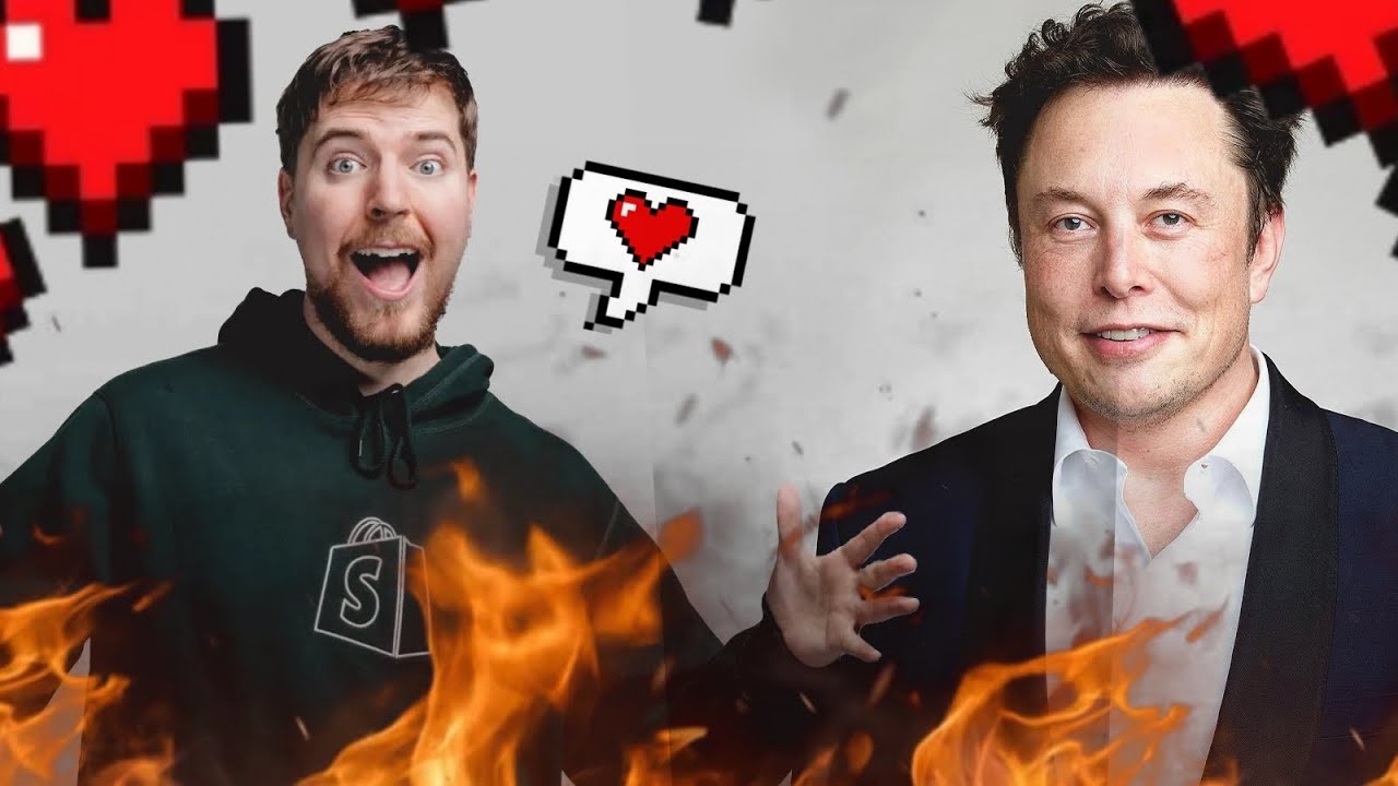 MR BEAST AND ELON MUSK FRİEND?? - YouTube