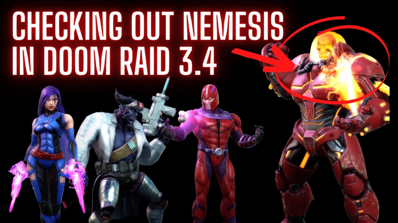 NEMESIS FIRST LOOK 4/5 DEATHSEED Doom Raid Mutant Section 3.4 Marvel ...