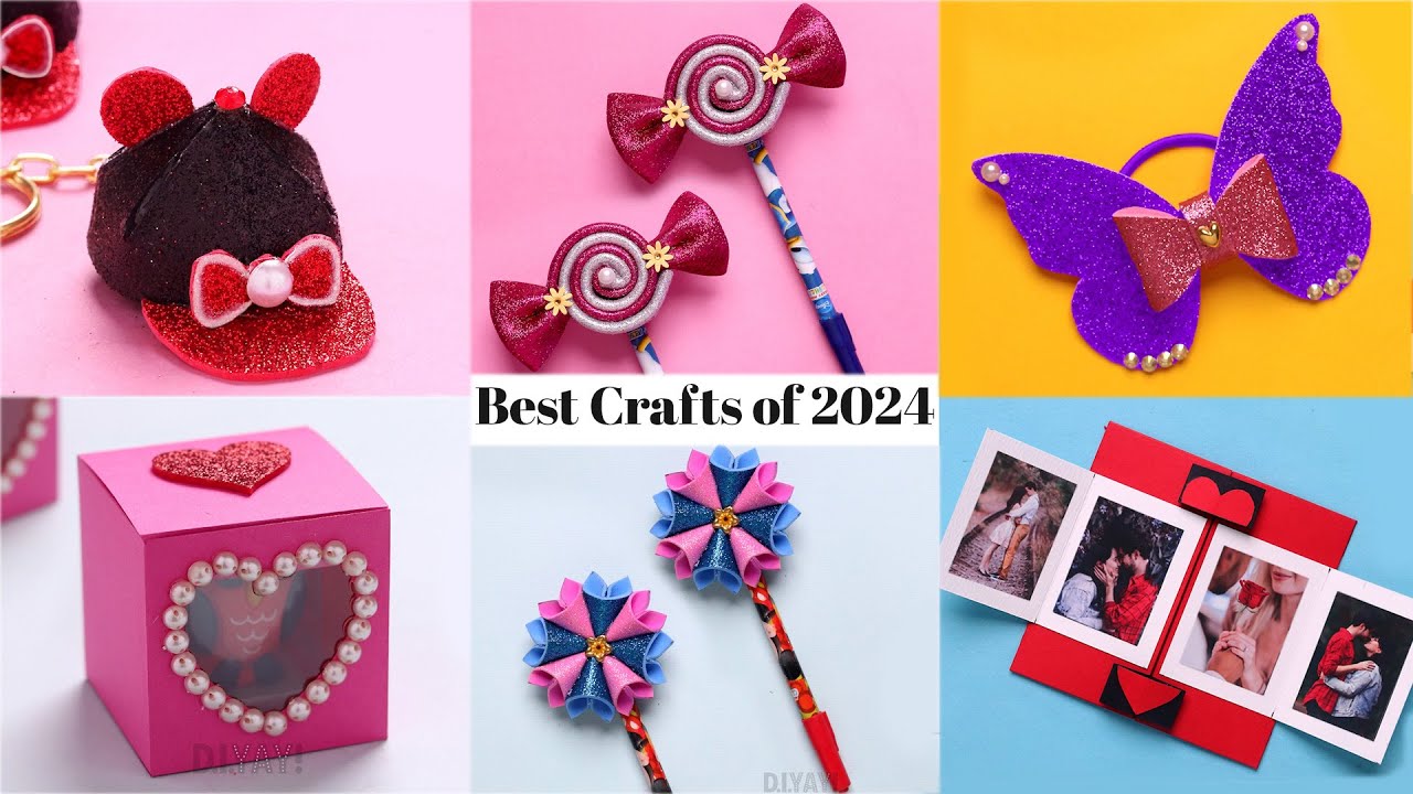Best Crafts of 2024 | 6 EASY CRAFT IDEAS | Paper Crafts - YouTube
