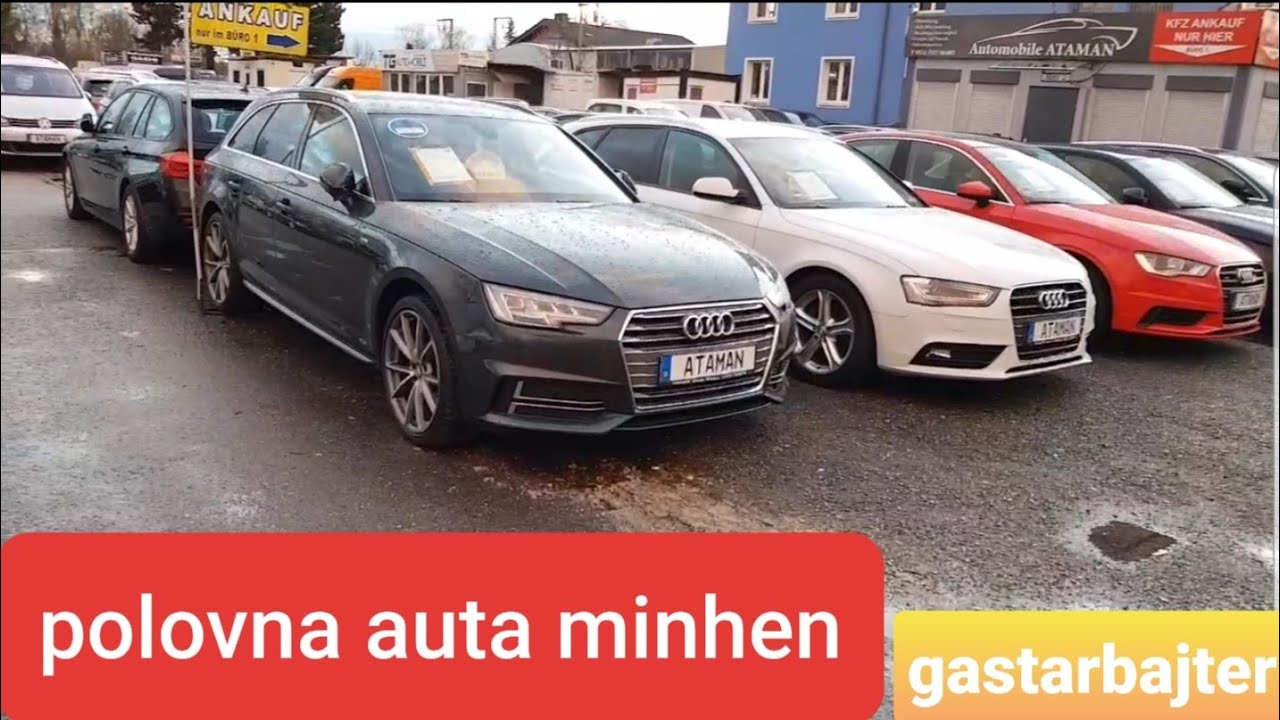 #autovlog Autoplac "Autoland West" Minhen - Polovni automobili 25.12.19 ...