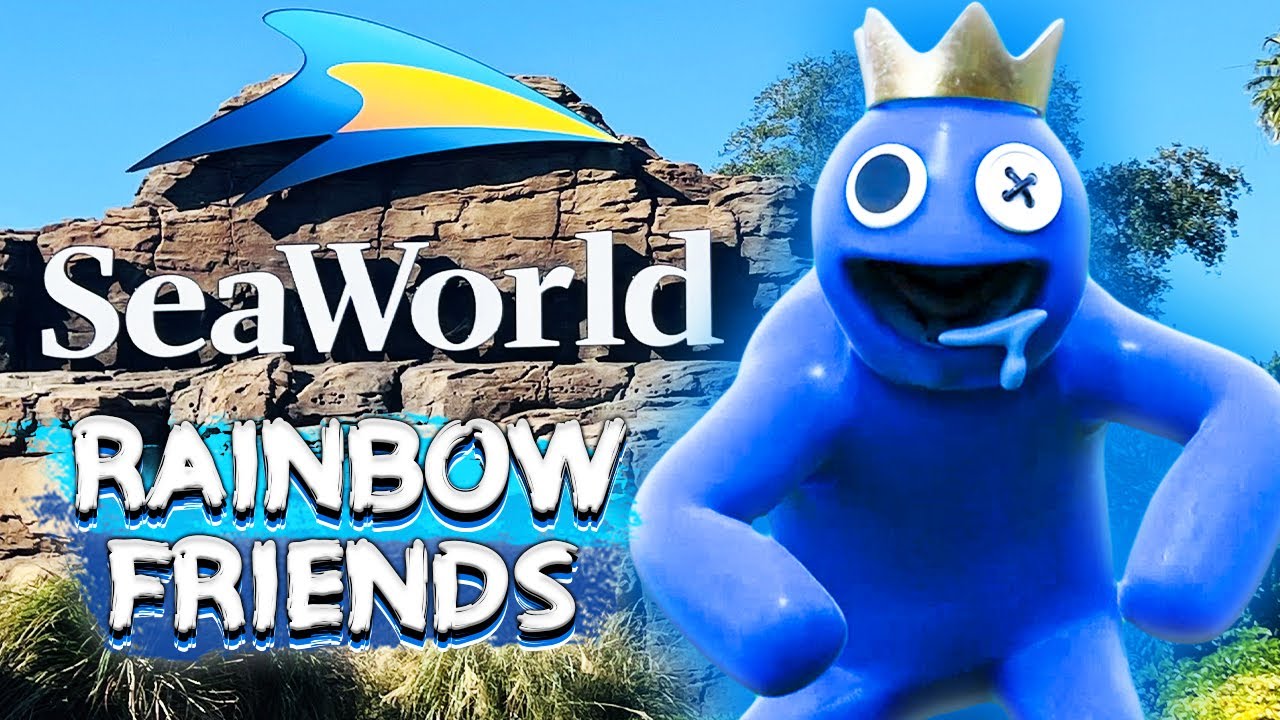 We Found RAINBOW FRIENDS At SEAWORLD - YouTube