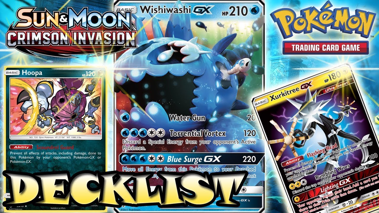 Yehoshua Tate's Wishiwashi GX/Xurkitree GX Deck Profile (Memphis ...