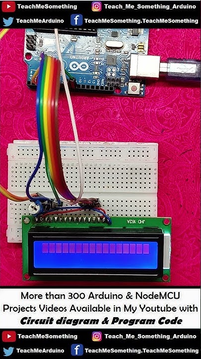Arduino LCD Tank Animation #teachmesomething #shorts - YouTube
