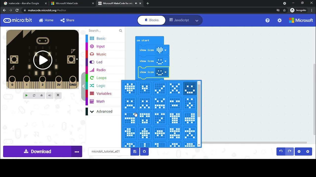 microbit tutorial Ep01 - YouTube