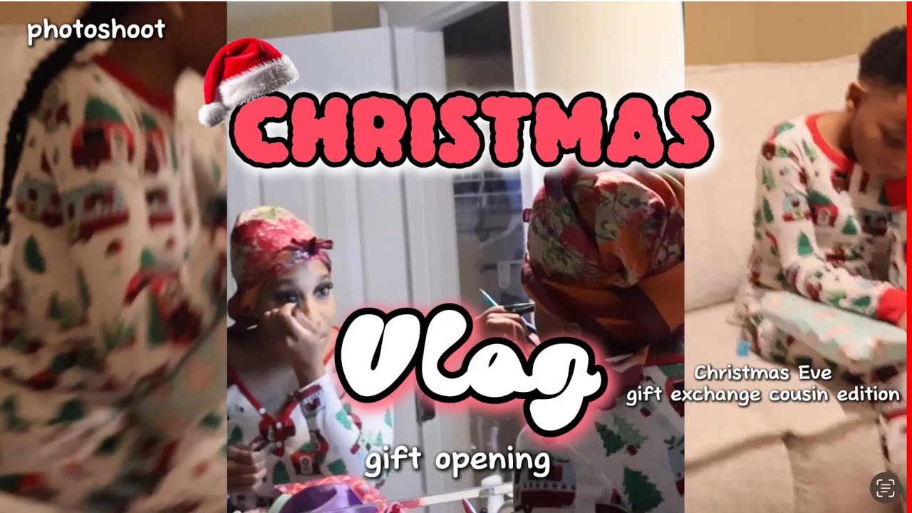 FIRST VLOG! CHRISTMAS EVE GIFT OPENING - YouTube