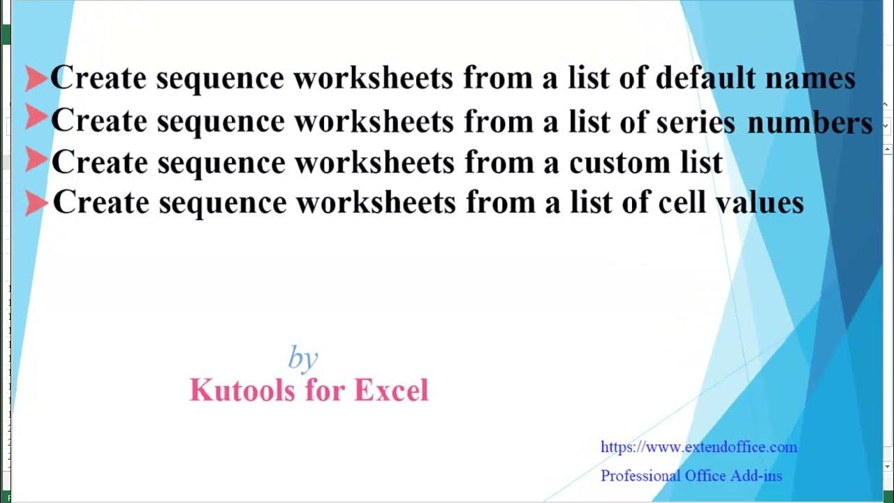 Quickly Create Worksheets From A List Of Worksheet Names In Excel YouTube quickly-create-worksheets-from-a-list-of-worksheet-names-in-excel-youtube