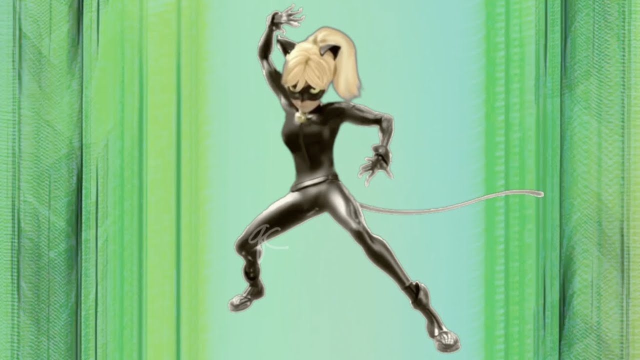 if Chat Noir were a girl (Adrienne Agreste transformation) - YouTube