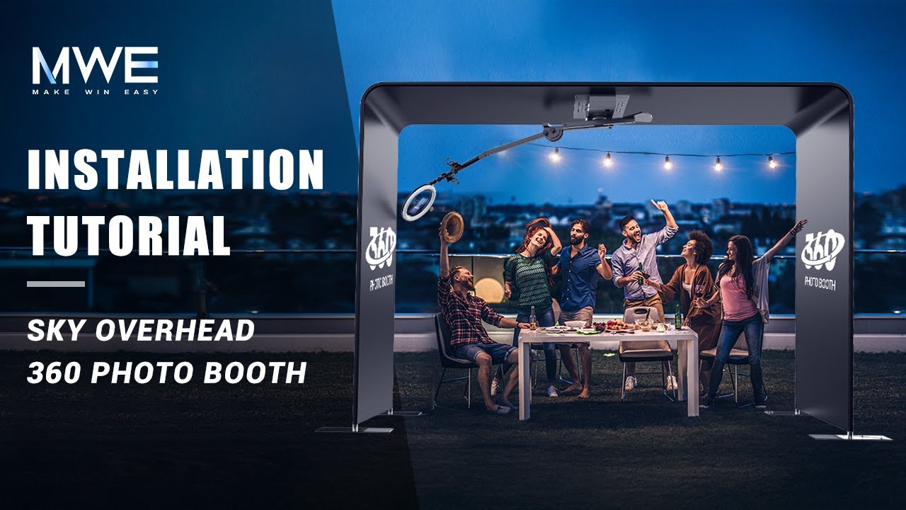 MWE Sky Overhead 360 Photo Booth Installation Tutorial - YouTube