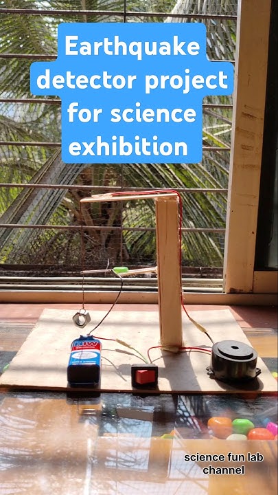 Earthquake detector alarm project useful for science exhibition project ...