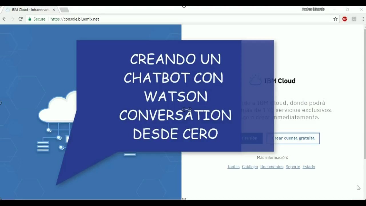 Creando un chatbot con Watson Assistant desde cero (1ra parte de 3) - YouTube