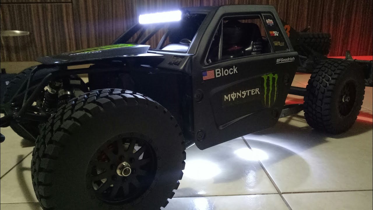 Losi Baja Rey project update: Ken Block Monster Energy Gymkhana Trophy ...