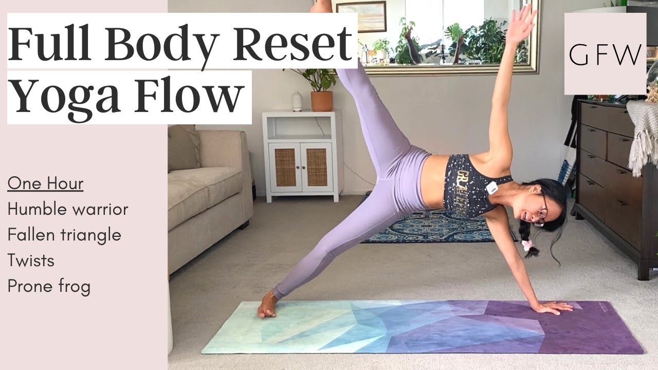 Full Body Reset Yoga Class | One Hour | Beginner Yoga, Gratitude Theme ...