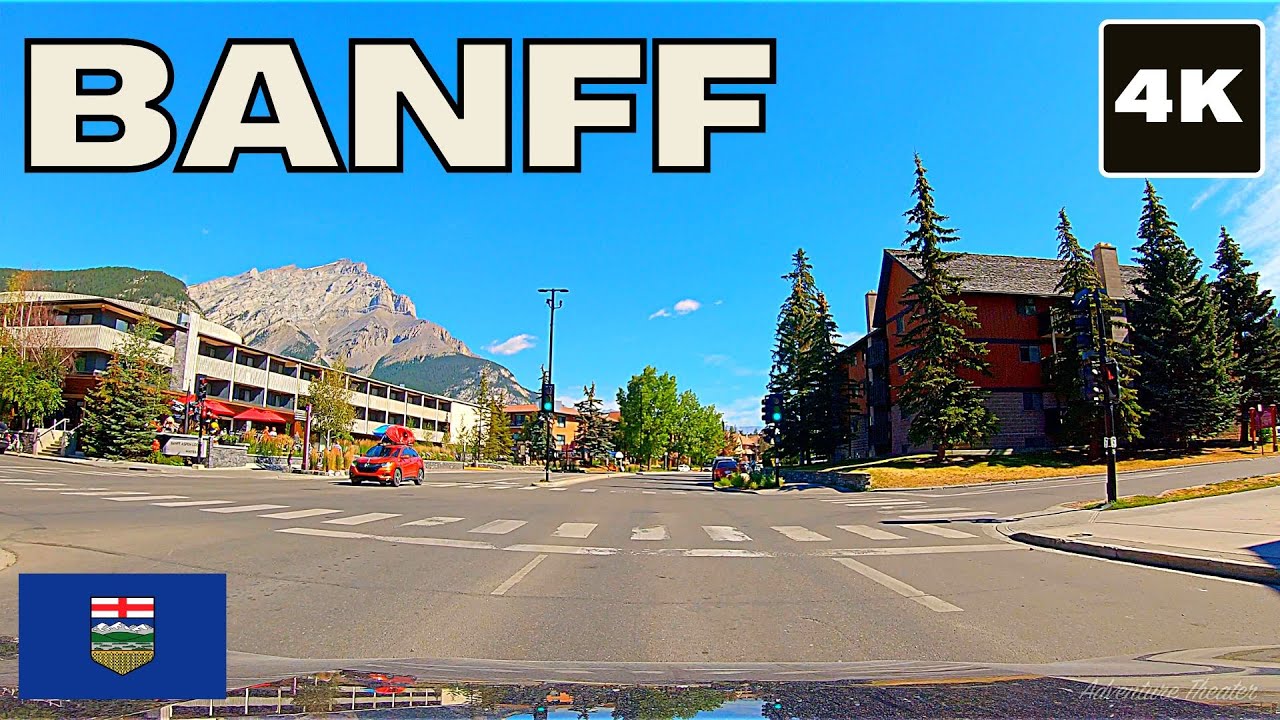 Banff, Alberta 4K scenic drive | Canada - YouTube