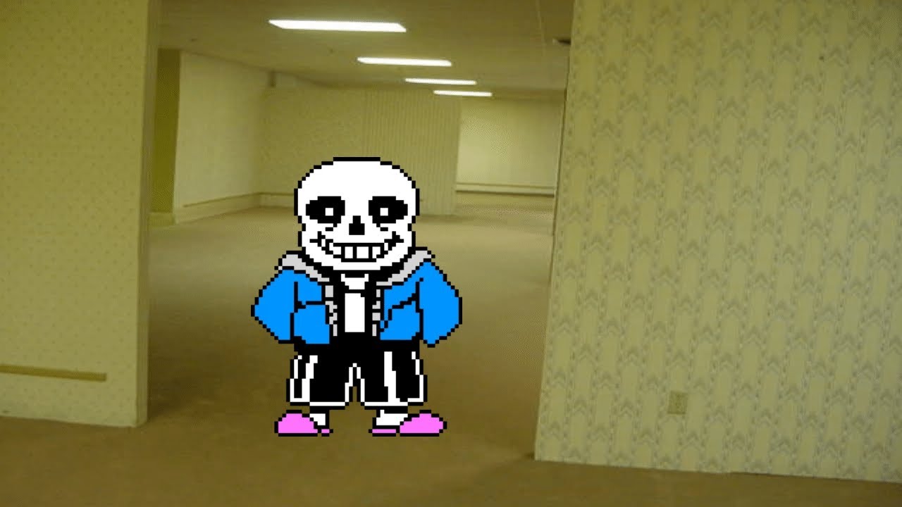 Sans in the backrooms - YouTube