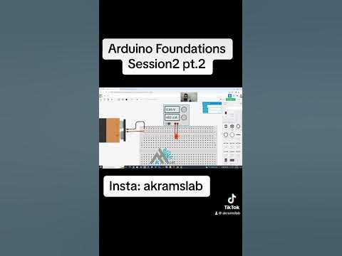 مفهوم resistor و لماذا يتم وضعه مع ال LED #akramslab #arduino - YouTube
