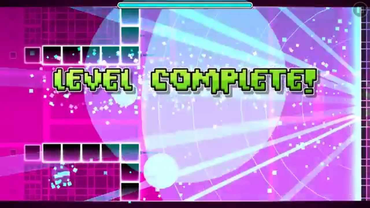 Geometry Dash Level 1 (1st try) - YouTube